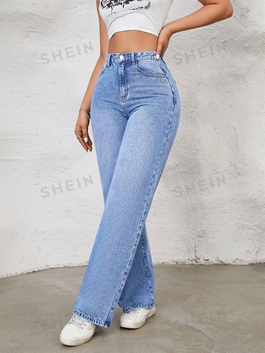 SHEIN ICON Women's Jeans With Pockets | SHEIN UK