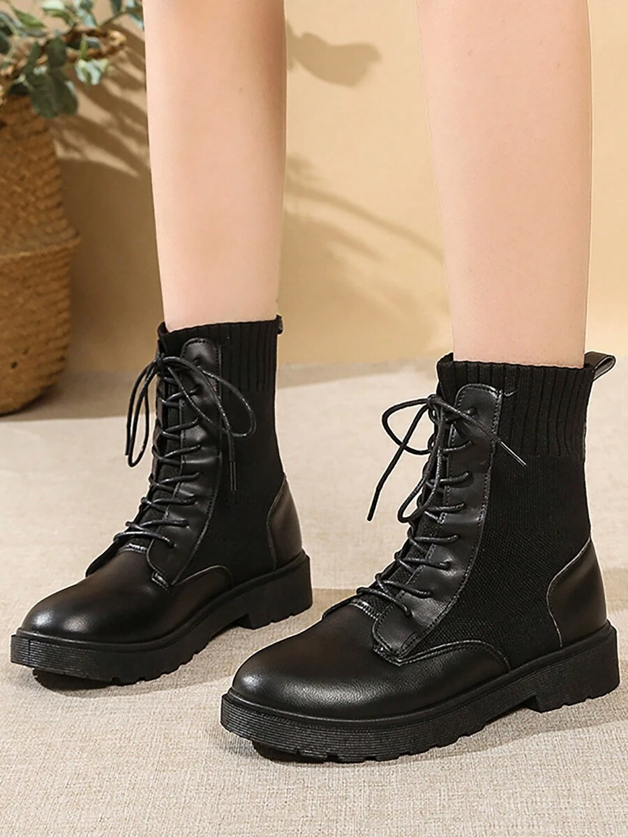 Teenagers' Black Versatile Boots | SHEIN USA