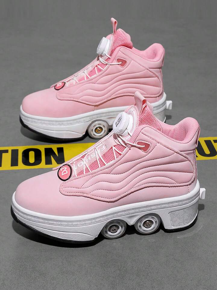 Transformable Shoes With Four Wheels For 6-15 Years Old. Combinable ...