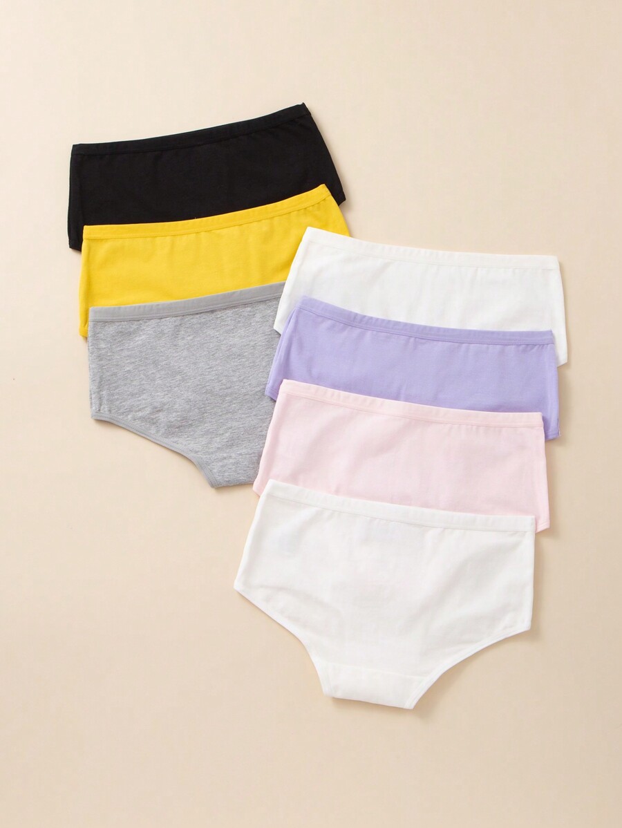 7 Piezas/set Ropa Interior Impresa Con Dibujos Animados Para Chicas ...