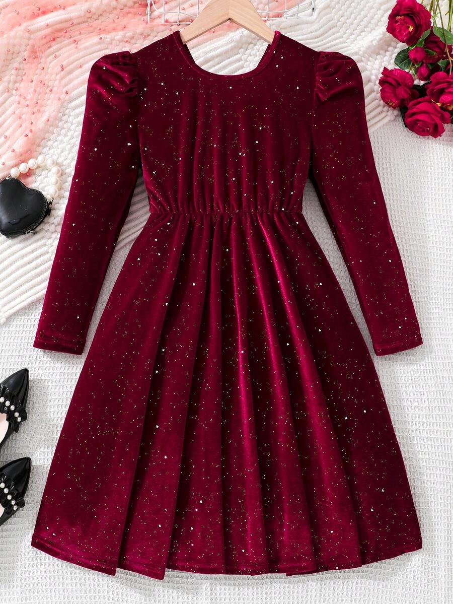 SHEIN Robe De Couleur Unie Pour Adolescentes Pour L'automne | Mode en ...