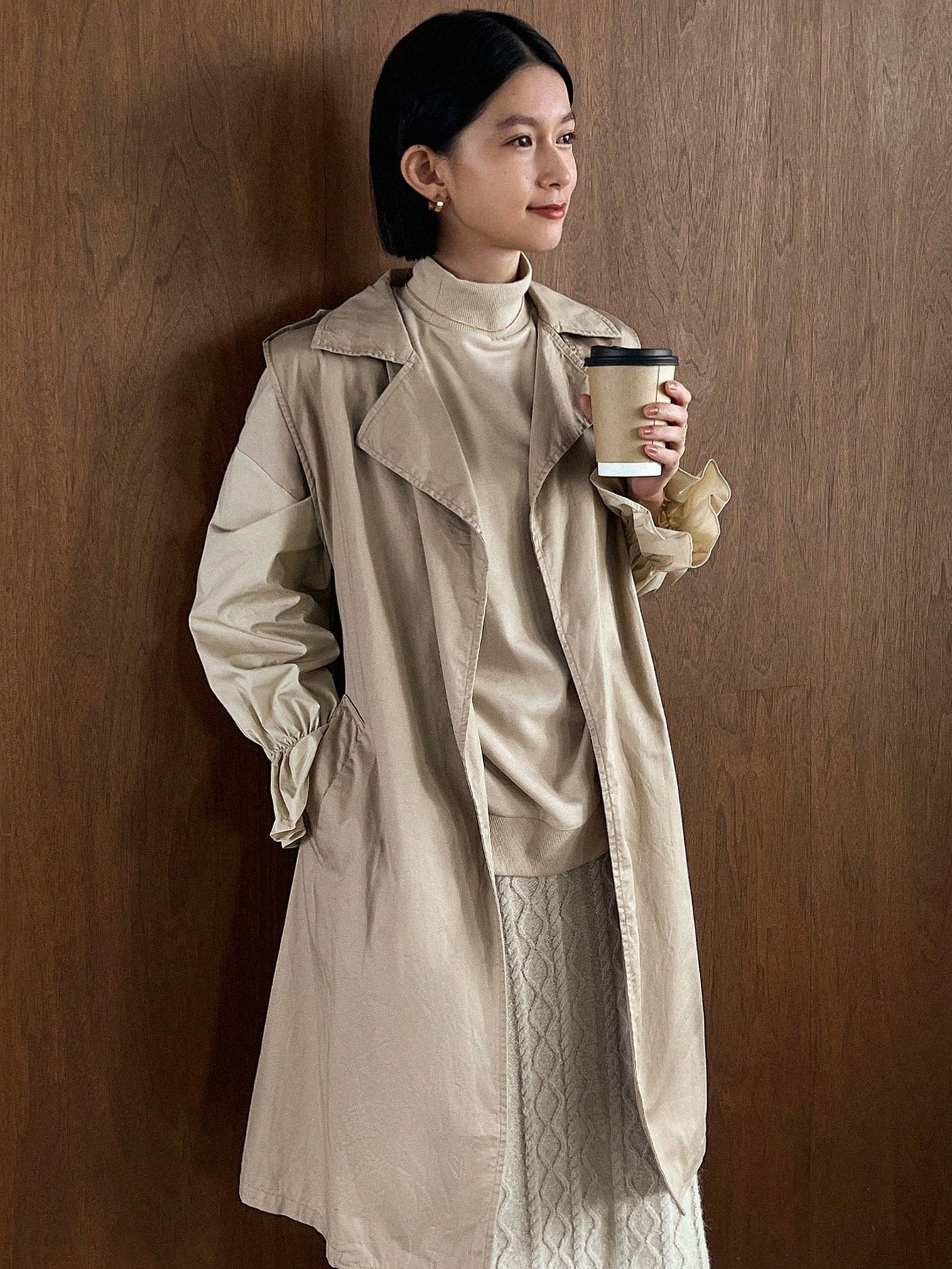 Dazy Designer เสื้อยืด ผู้หญิง ปลอกคอสูง นัวเนีย / ระบาย & ตกแต่ง ...