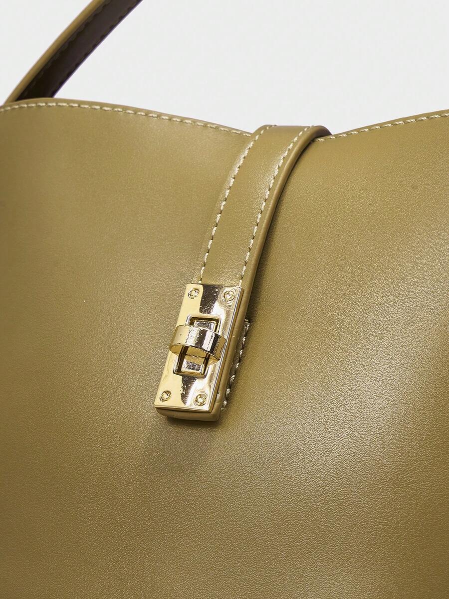 MOTF PREMIUM TURN-LOCK BUCKET BAG | SHEIN USA