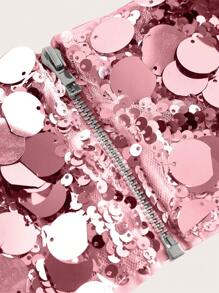 SHEIN ICON Glitter Strapless Top | SHEIN USA