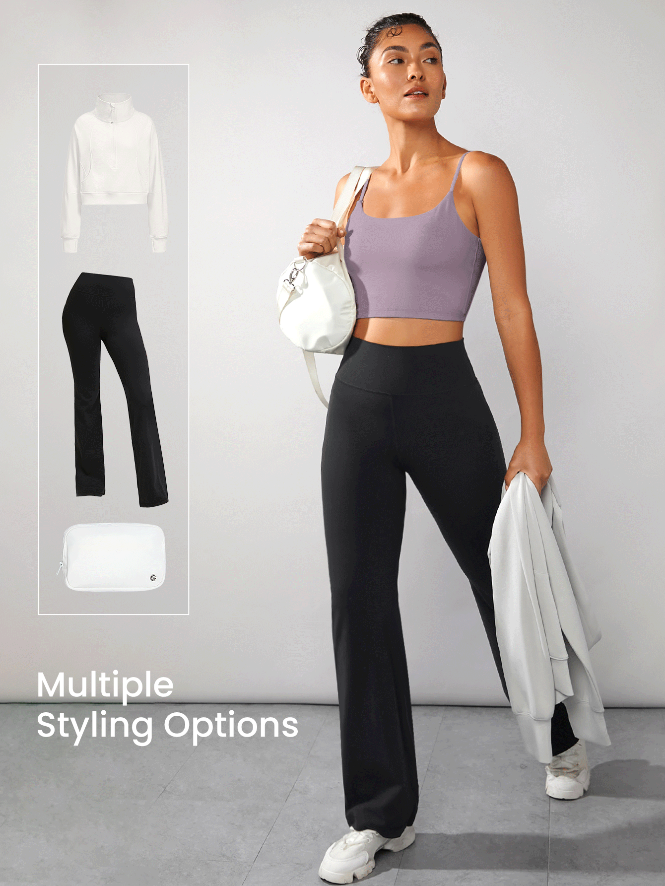 GLOWMODE FeatherFit™ Knot Going Anywhere Twisted Backless Tank | SHEIN USA