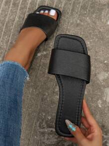 Spring And Summer New Tide Brand H Slippers Female Internet Celebrity ...