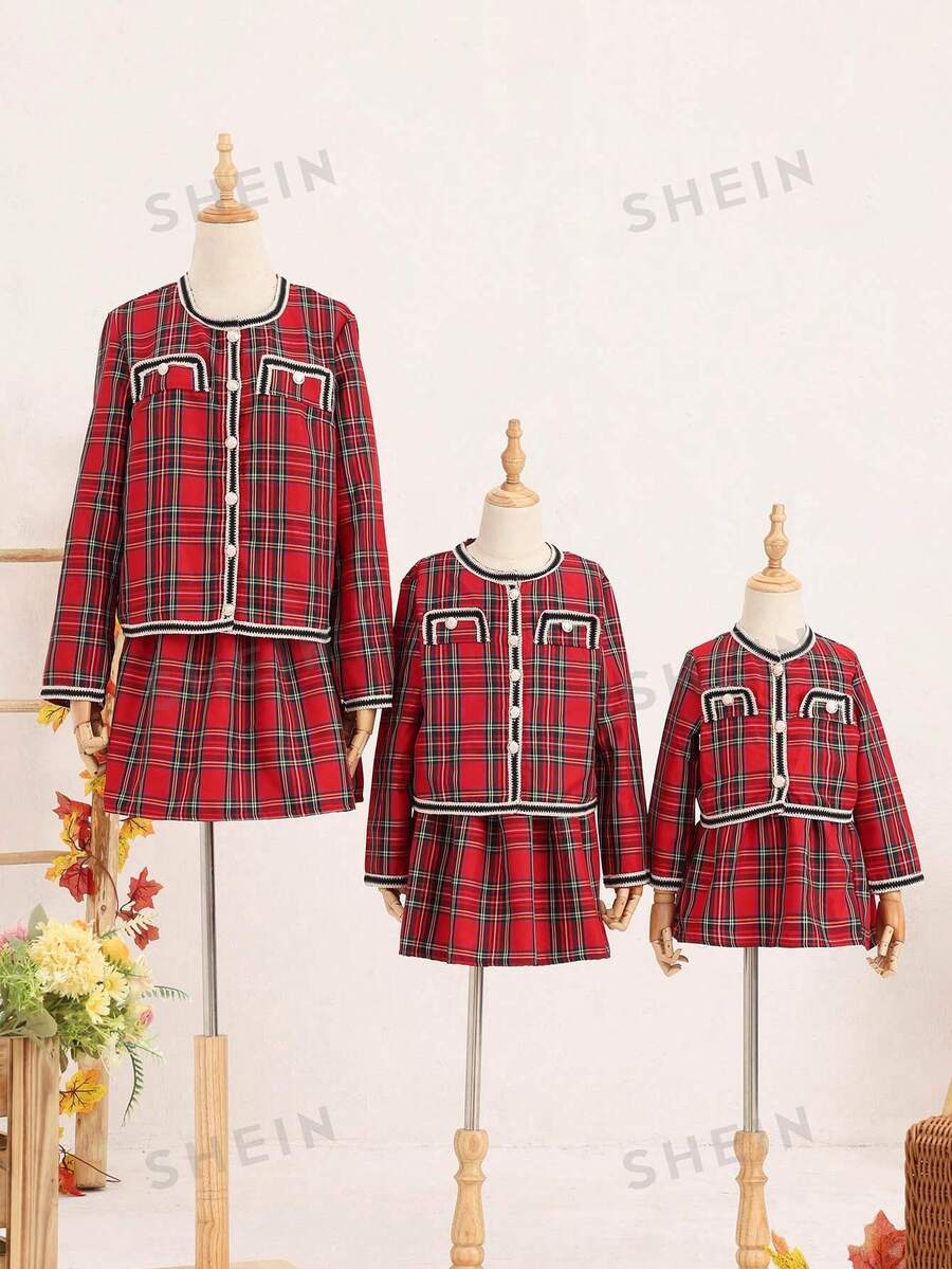 SHEIN Unity Women's College Style Suit: Blazer And Pleated Skirt | SHEIN UK