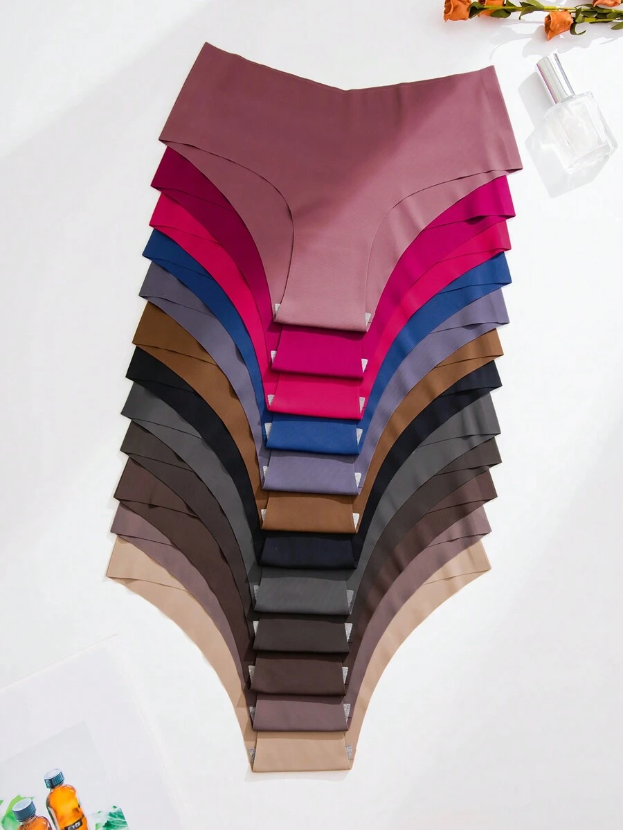 12 Pcs Seamless Brief | SHEIN USA