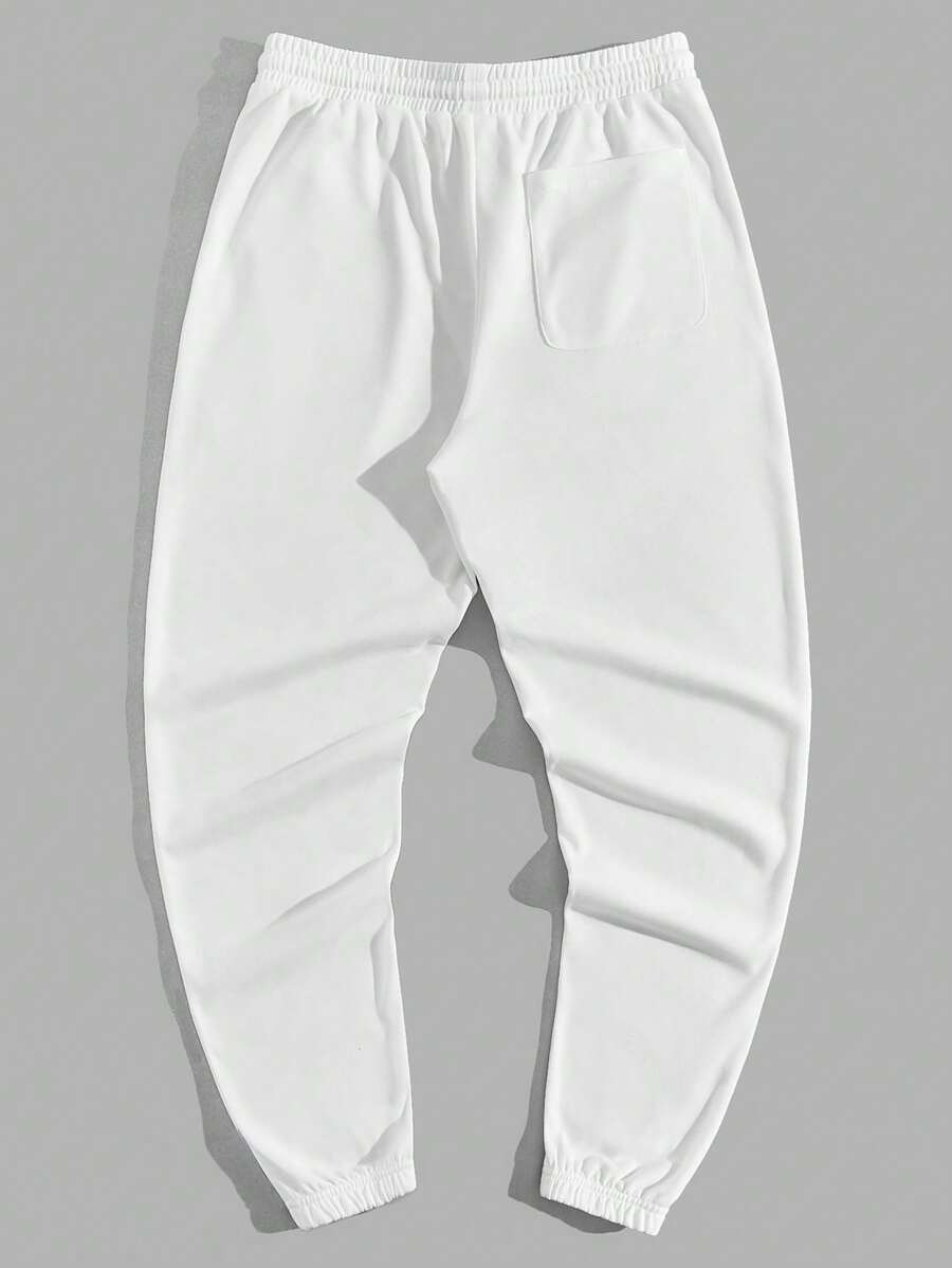 Manfinity EMRG Men'S Casual Cartoon Printed Drawstring Waist Jogger ...