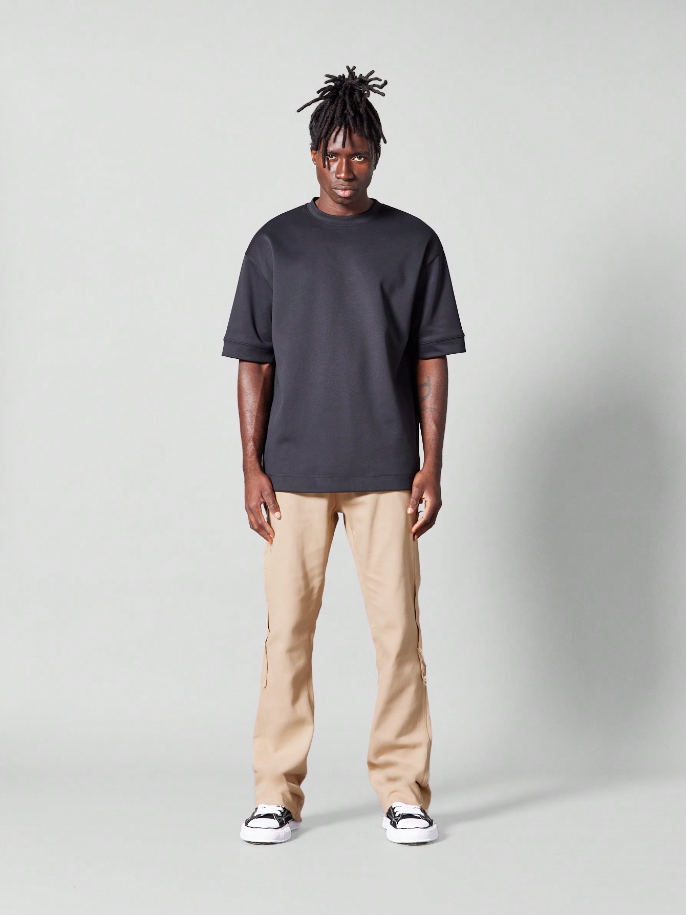 SUMWON Pantalón De Trabajo Con Corte Acampanado | SHEIN USA