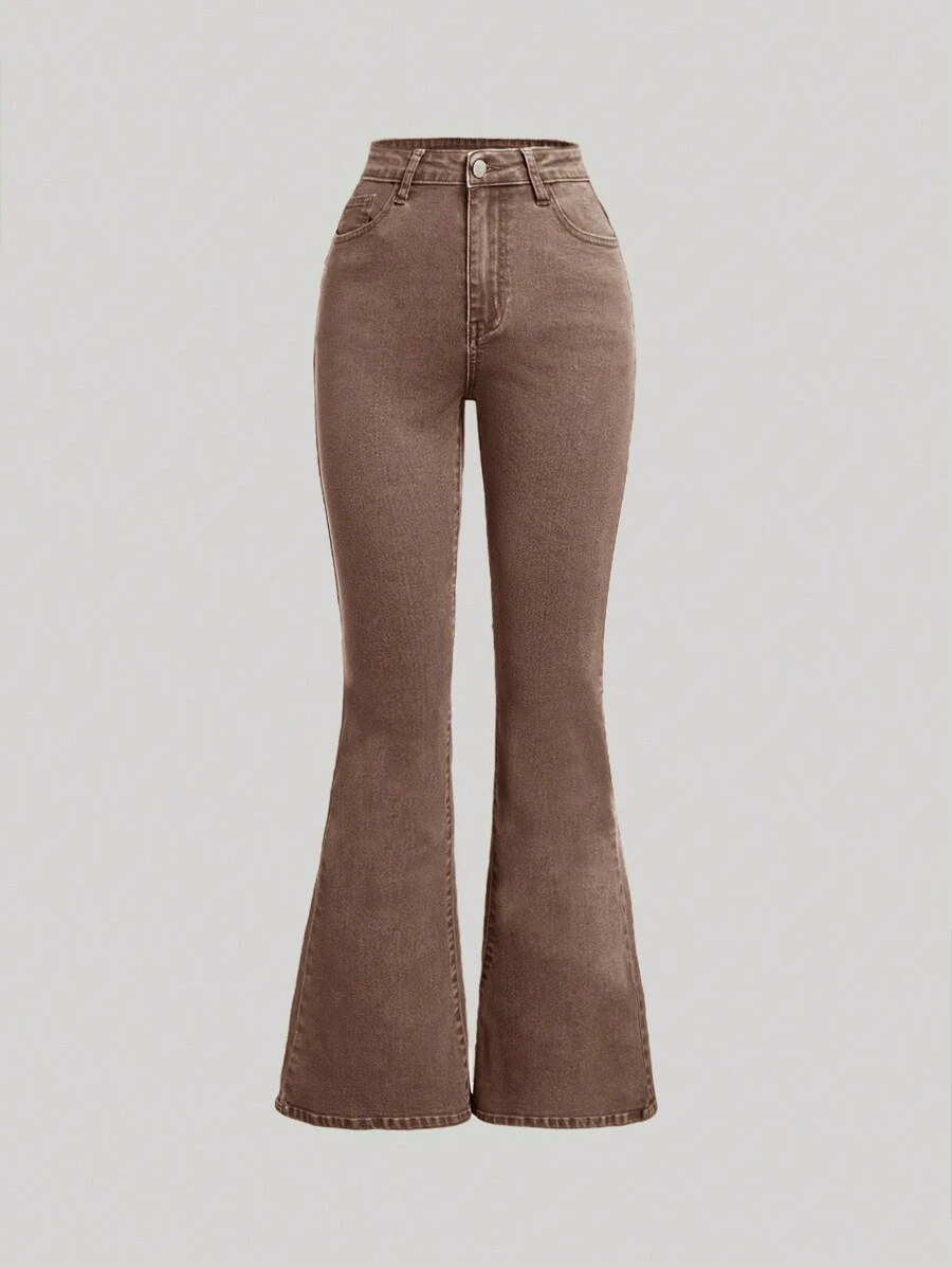 SHEIN Teen Girls' Flared Jeans | SHEIN EUR