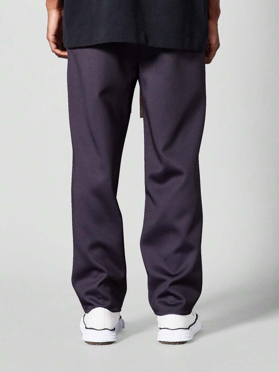 SUMWON Straight Fit Neoprene Jogger With Side Tape and Badge | SHEIN USA