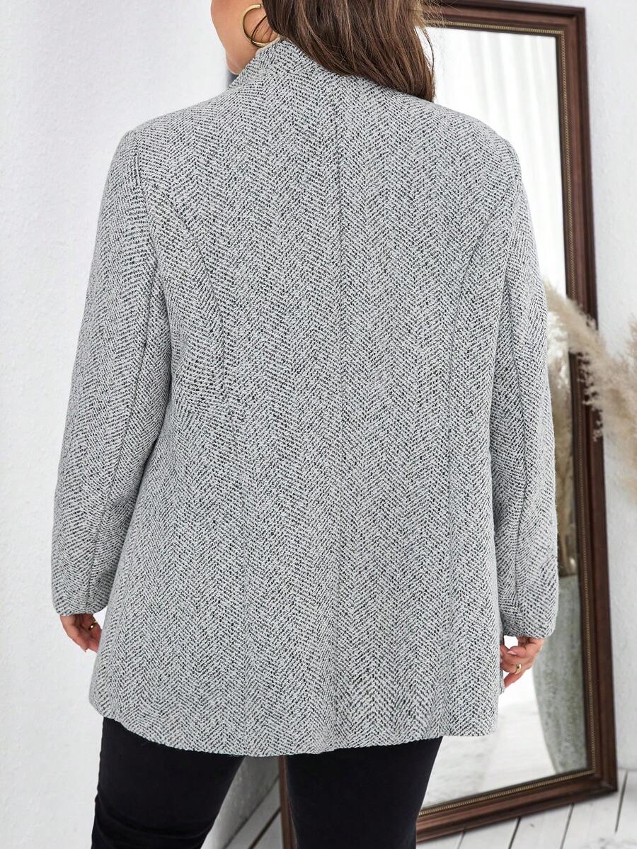 SHEIN Frenchy Plus Size Casual Eenvoudige Dagelijkse Kleding, Voor De ...