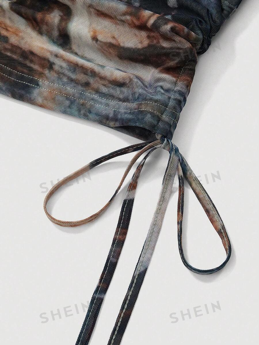 SHEIN MOD Off Shoulder Floral Flare Sleeves Top | SHEIN UK