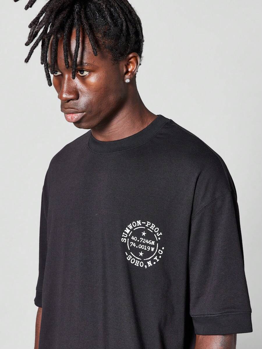 SUMWON Men\'s T-Shirt "SUMWON" Brand | SHEIN USA