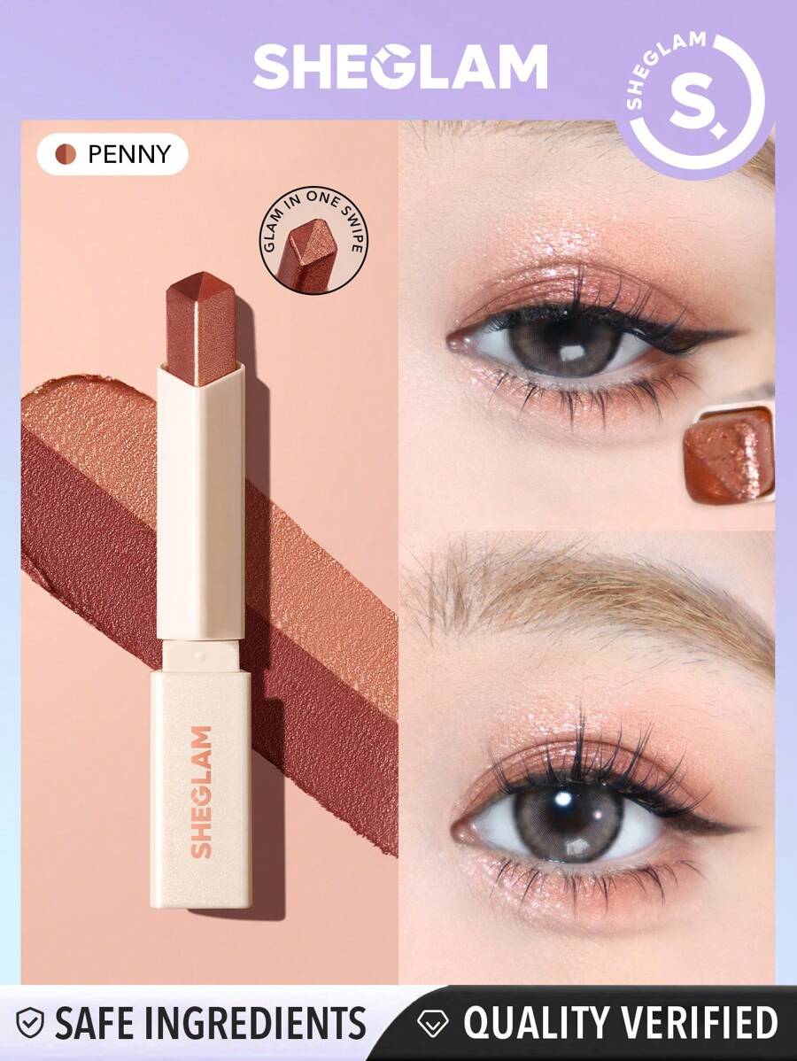 SHEGLAM Insta-Eyes Dual Tone Shadow Stick-Penny Gradient Two-Tone ...