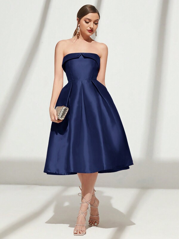 Search royal blue dress | SHEIN
