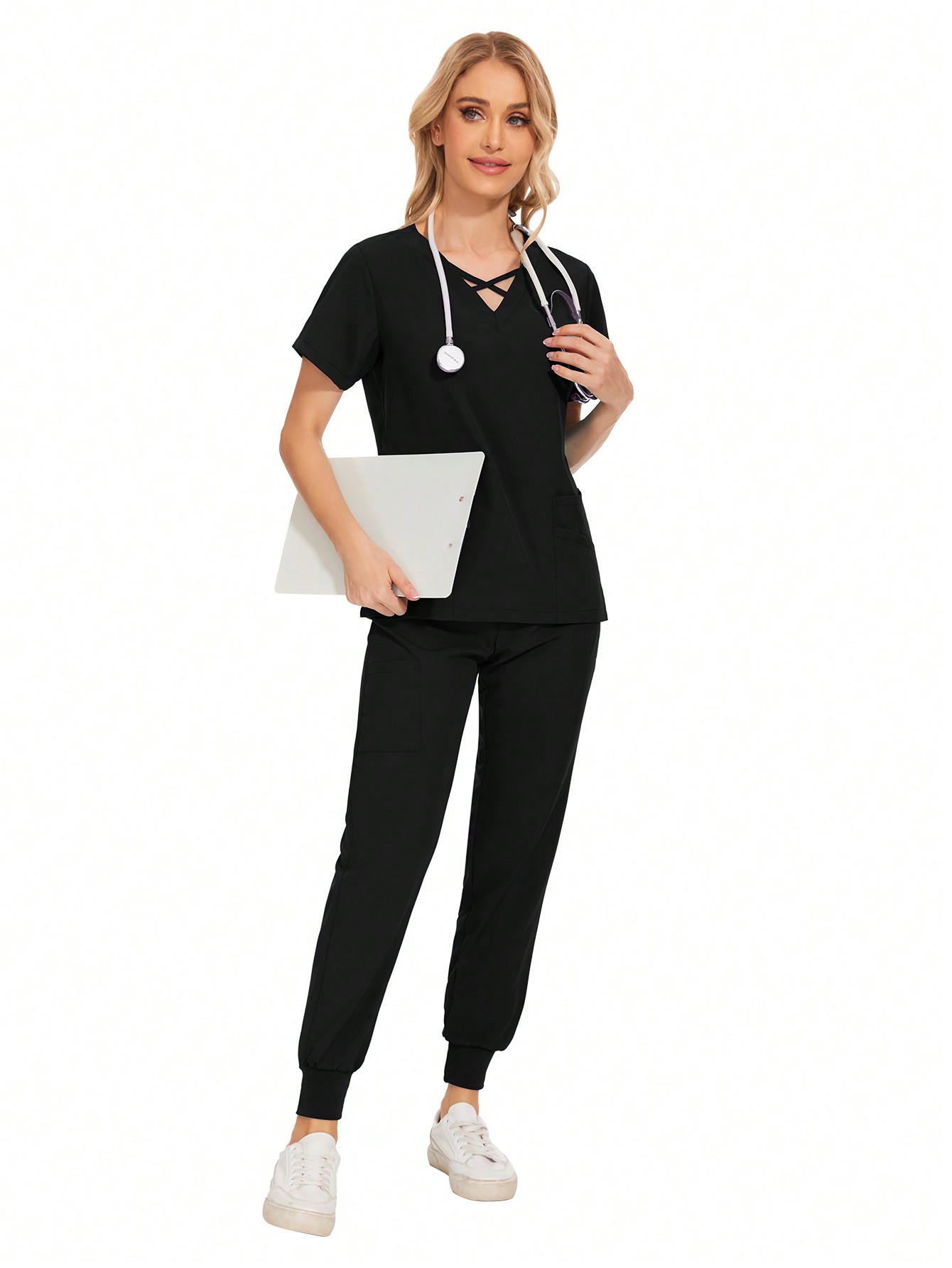Health Service Scrubs Suits Women Hospital Workwear Medical Surgery ...
