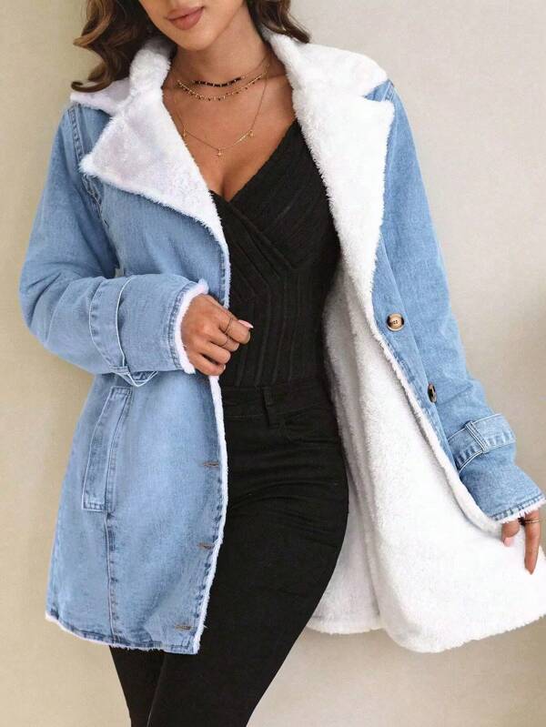 Denim Jackets, Shop Women's Denim Jackets Online | SHEIN UK