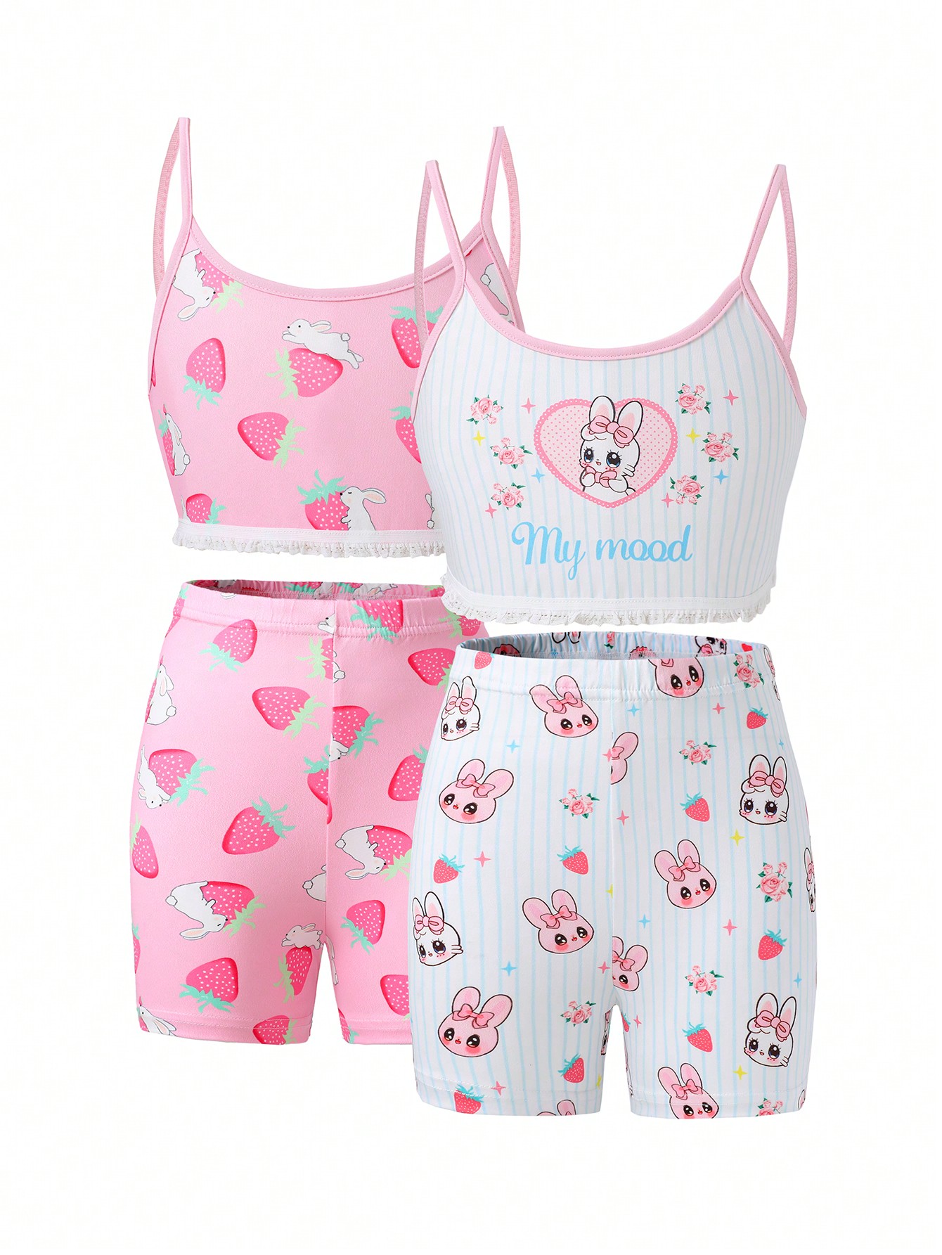 Conjunto De Ropa Interior Para Niñas Preadolescentes, Con Estampado De ...
