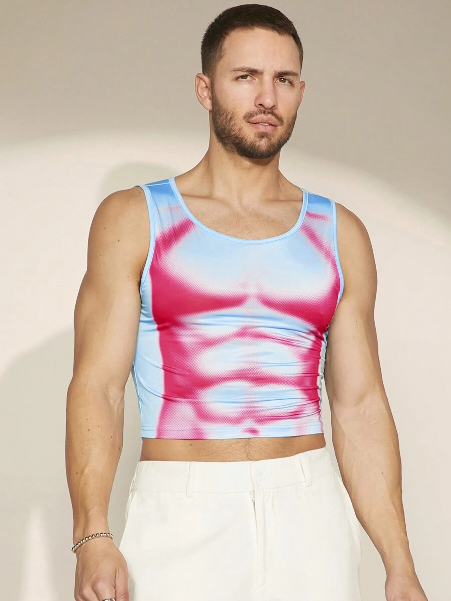 FeverCity Men's Imitation Printing Tank Top | SHEIN USA