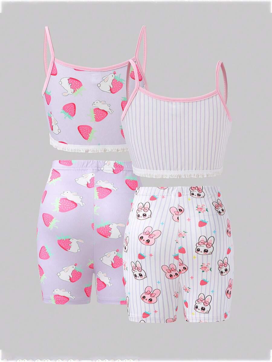 Conjunto De Ropa Interior Para Niñas Preadolescentes Con Patrón De ...