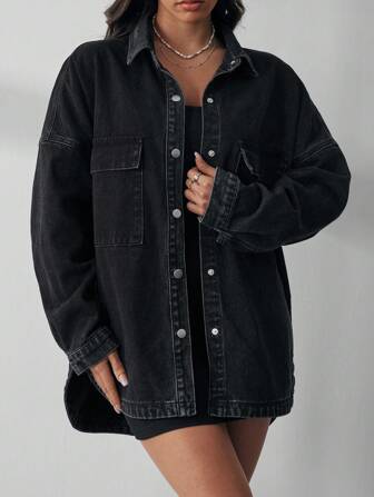 Denim Jackets, Shop Women's Denim Jackets Online | SHEIN UK