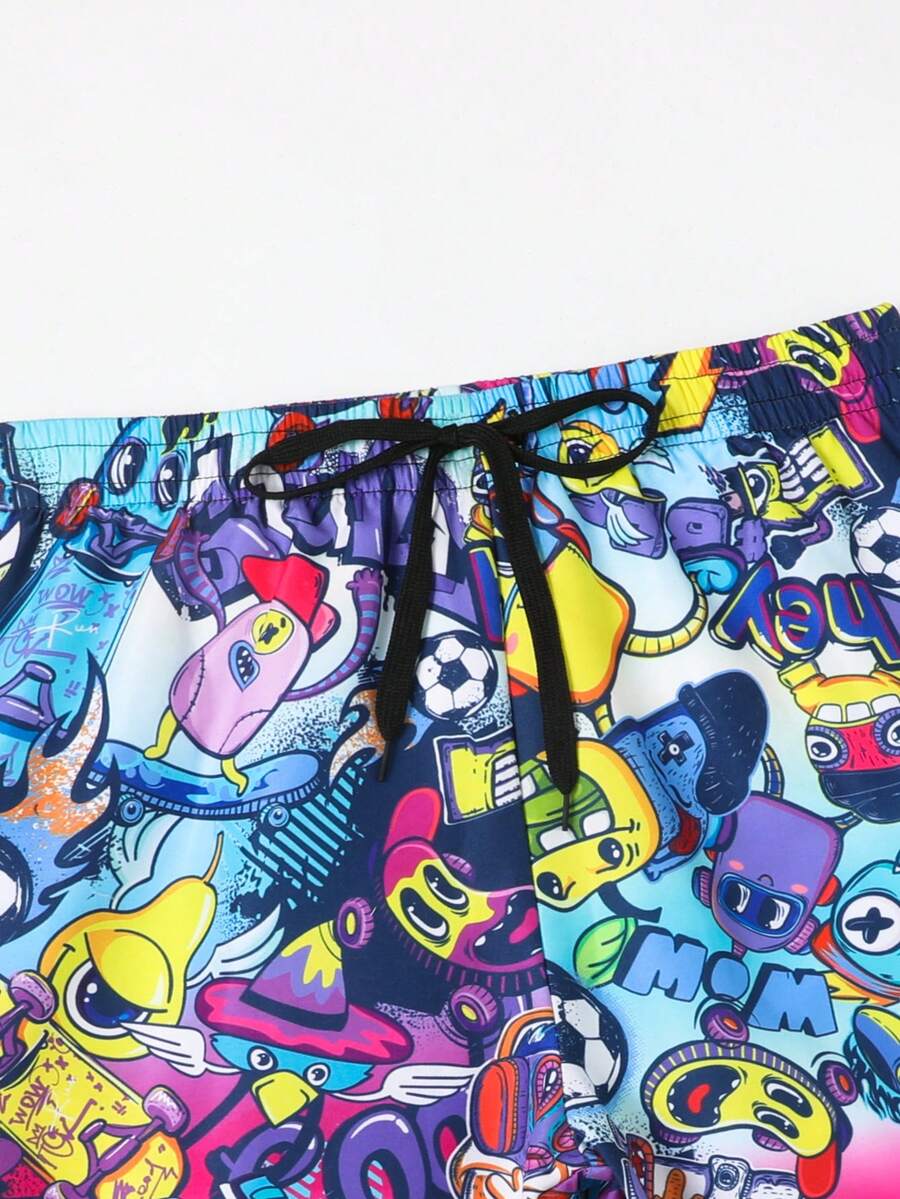 Bóxers De Baño De Estilo Punk Rock Para Niños Preadolescentes | Moda de ...