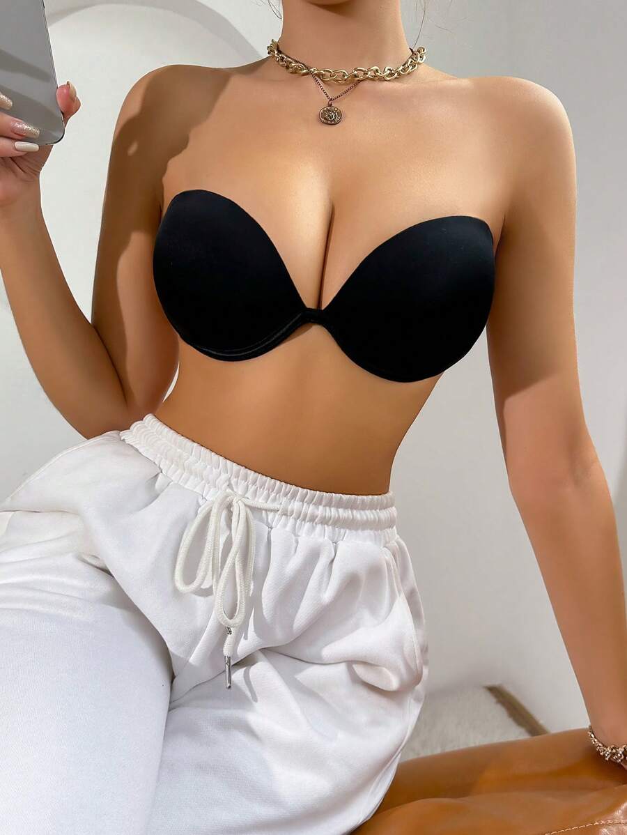 Solid Color Underwire Bra | SHEIN USA