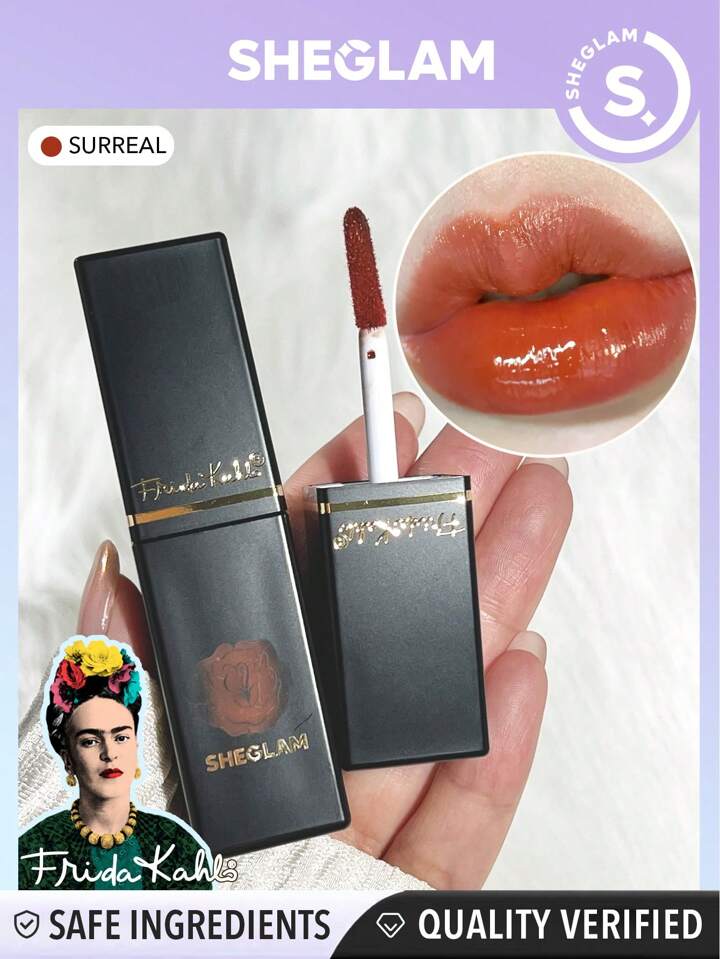 SHEGLAM X Frida Kahlo Flora Lip Tint-Surreal Long Lasting Waterproof ...
