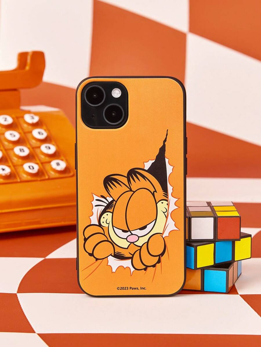 GARFIELD X SHEIN Cartoon Graphic TPU Phone Case | SHEIN USA