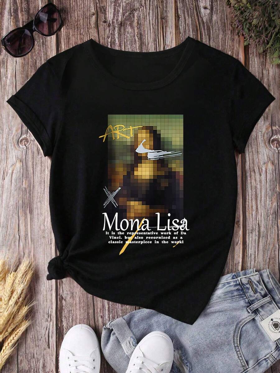 Teen Girls' Slogan Printed Round Neck T-Shirt | SHEIN UK