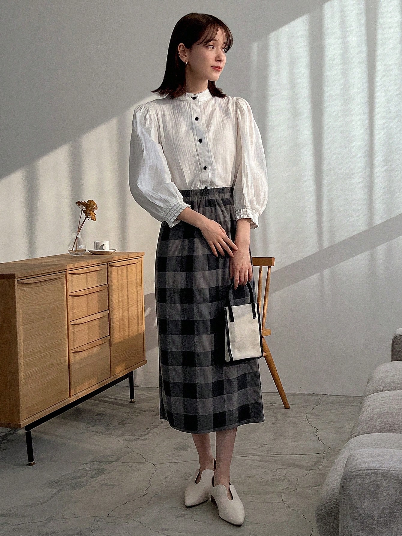 FRIFUL Women's Plaid Skirt | SHEIN USA