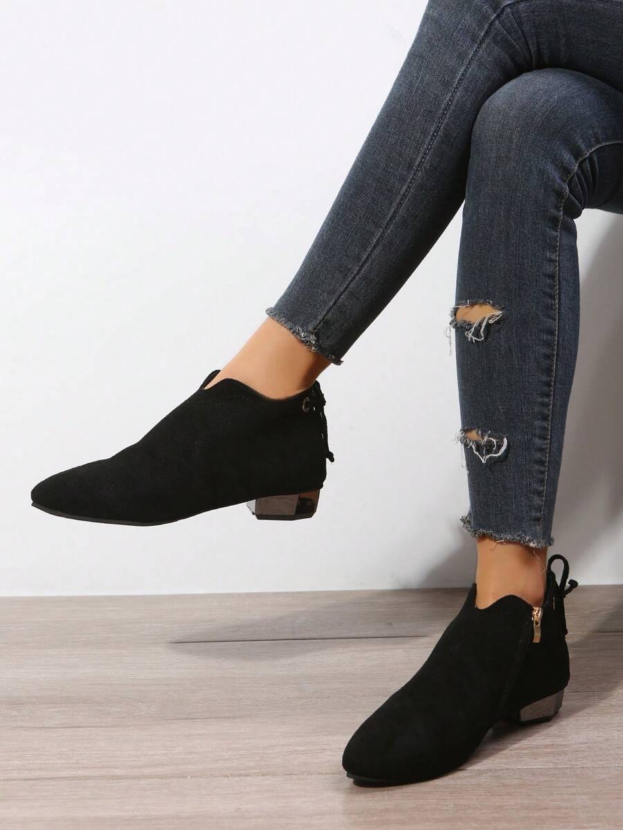 Bottes Cheville À La Mode Pour Femmes Pour Le Printemps Et L'automne ...