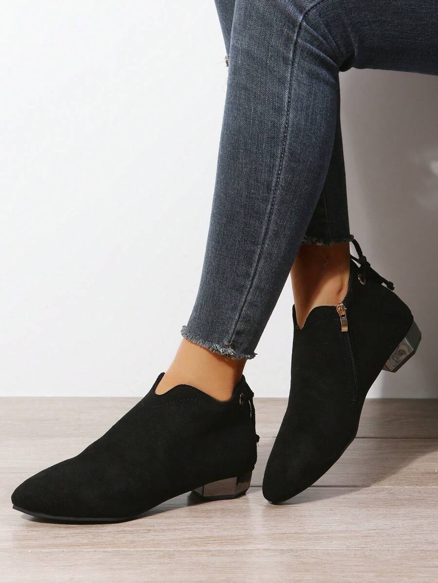 Bottes Cheville À La Mode Pour Femmes Pour Le Printemps Et L'automne ...