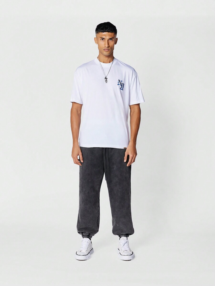 SUMWON Men SUMWON Logo T-Shirt | SHEIN UK