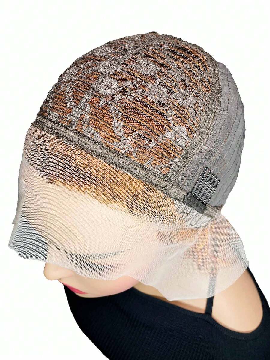 Transparent Lace Water Wave Pixie Cut 12 X 1 Curly Lace Frontal Wigs ...