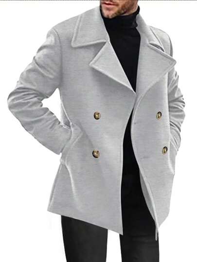 Men Trench Coats | Fashion Men Trench Coats | SHEIN USA
