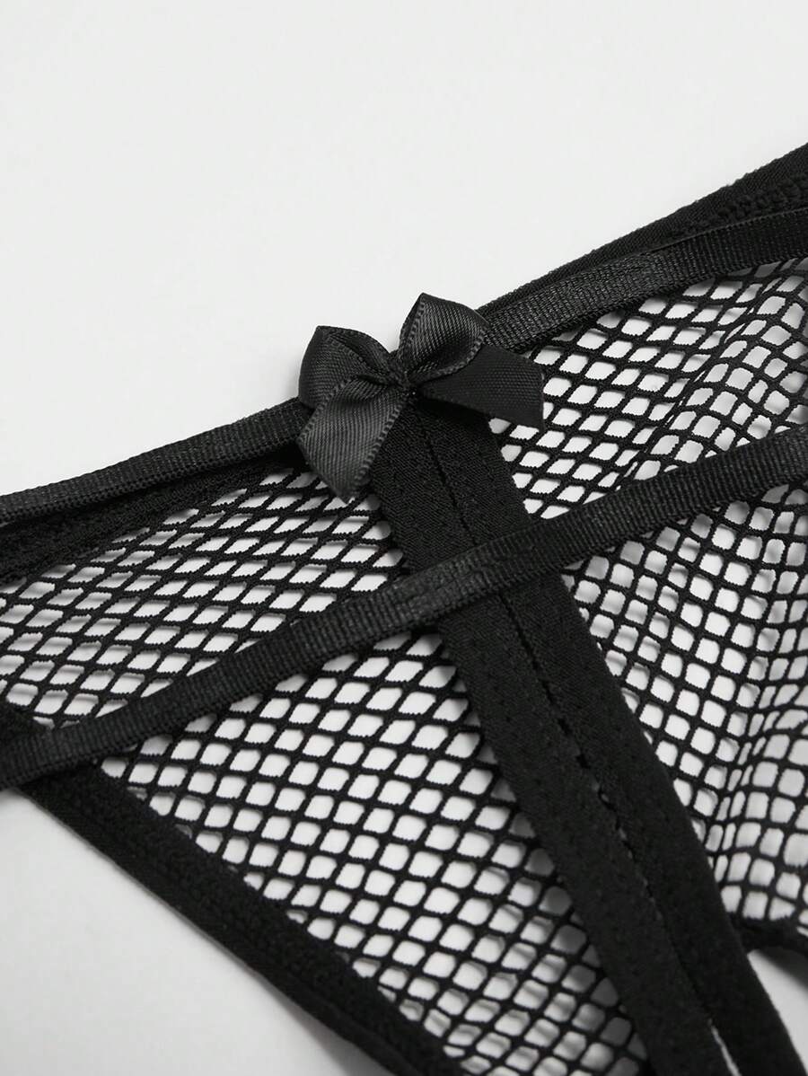 Pearl Decor Fishnet Thong Sexy Lingerie | SHEIN USA
