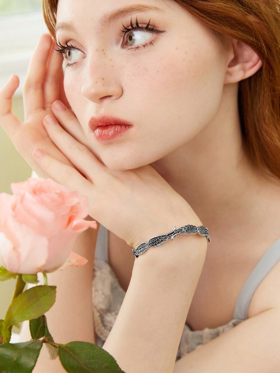 ROMWE Kawaii Angel Wings Bracelet (Renamed And Replaced With January ... ROMWE Kawaii Angel Wings Bracelet (Renamed And Replaced With January ...