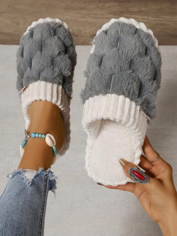 Slippers Fluffy | SHEIN EUR