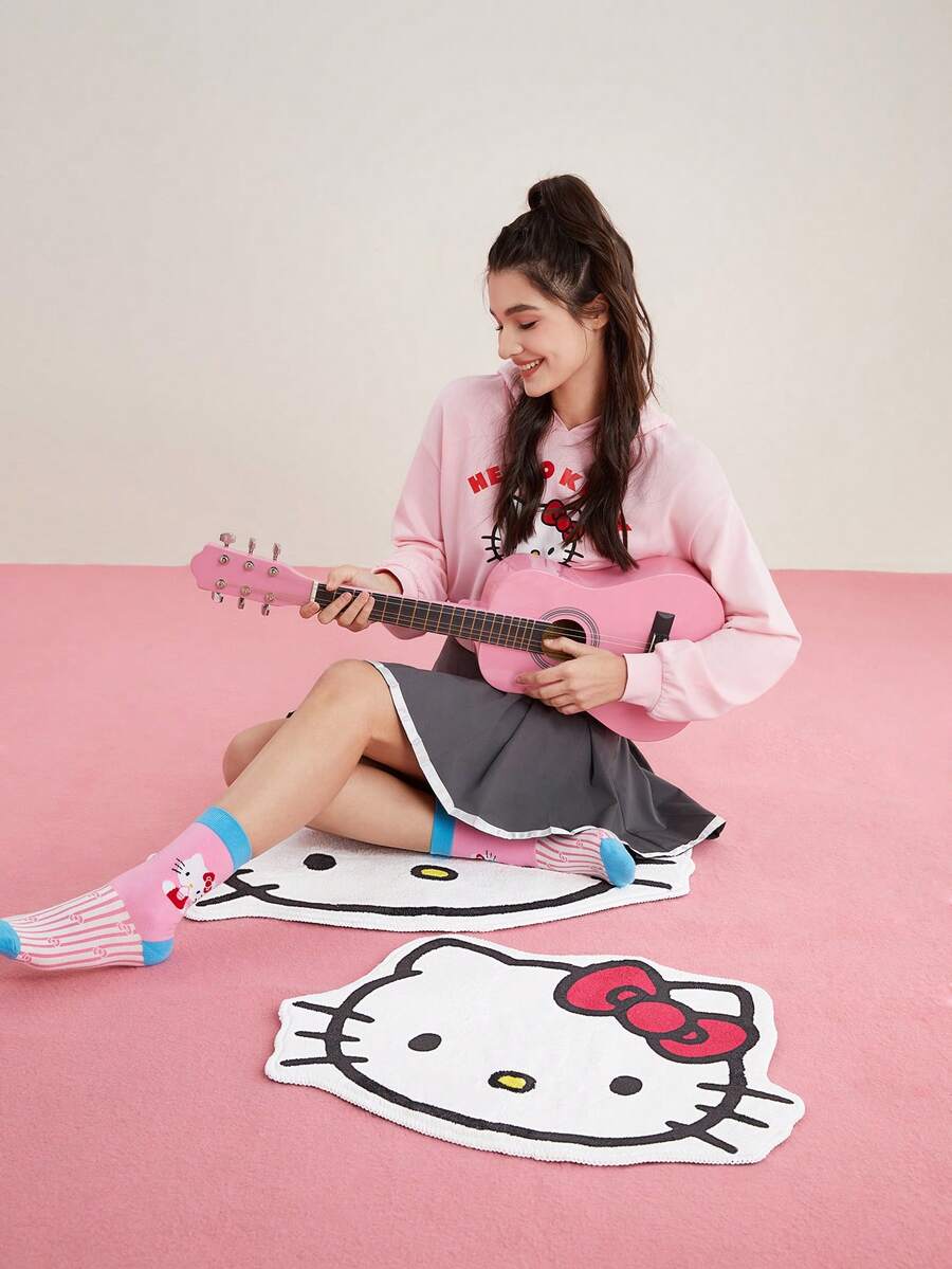 HELLO KITTY AND FRIENDS | SHEIN Cute Hello Kitty Patterned Rug for Sale ...