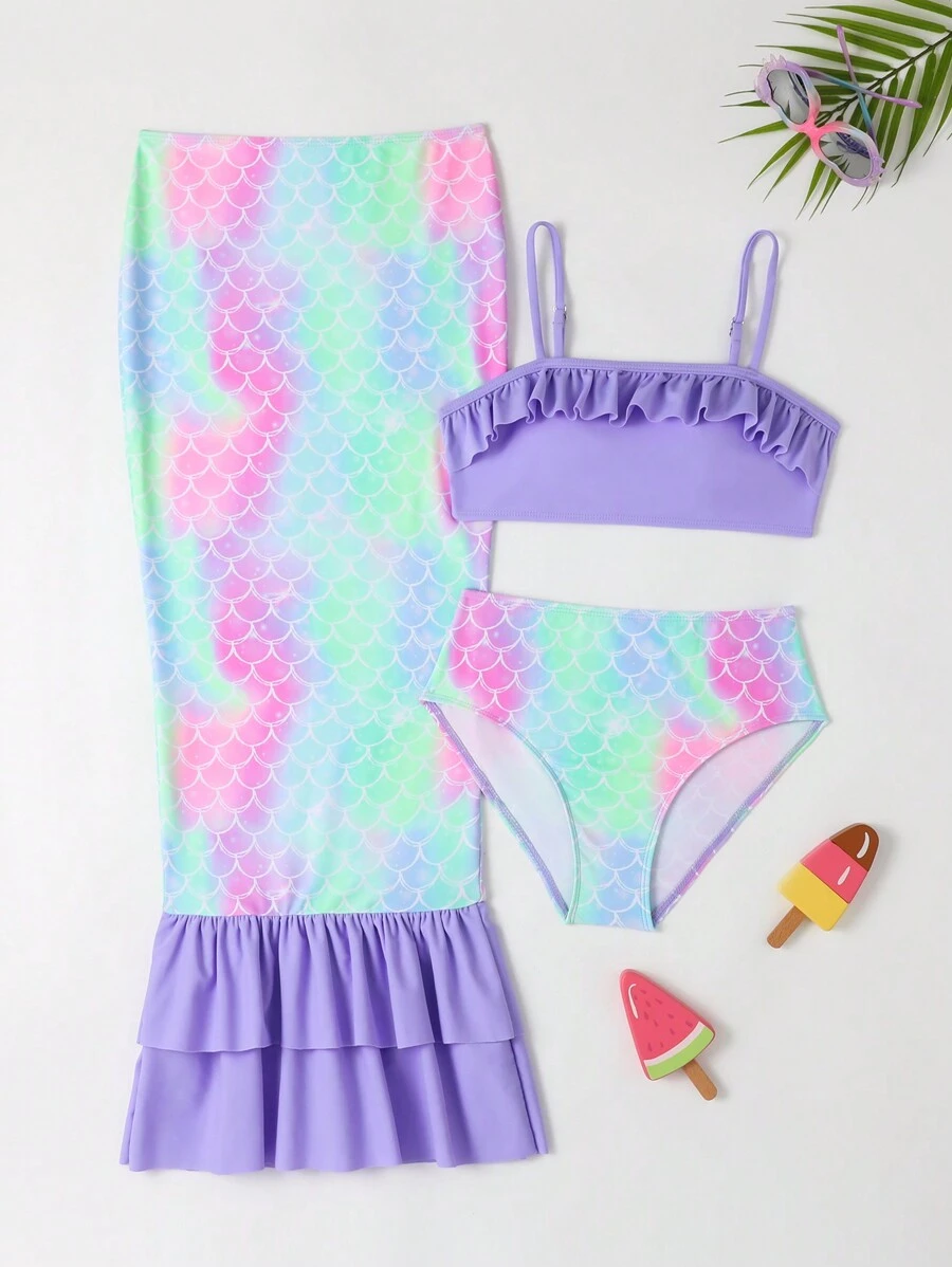 Conjunto De Traje De Baño Para Niña Preadolescente | Moda de Mujer ...