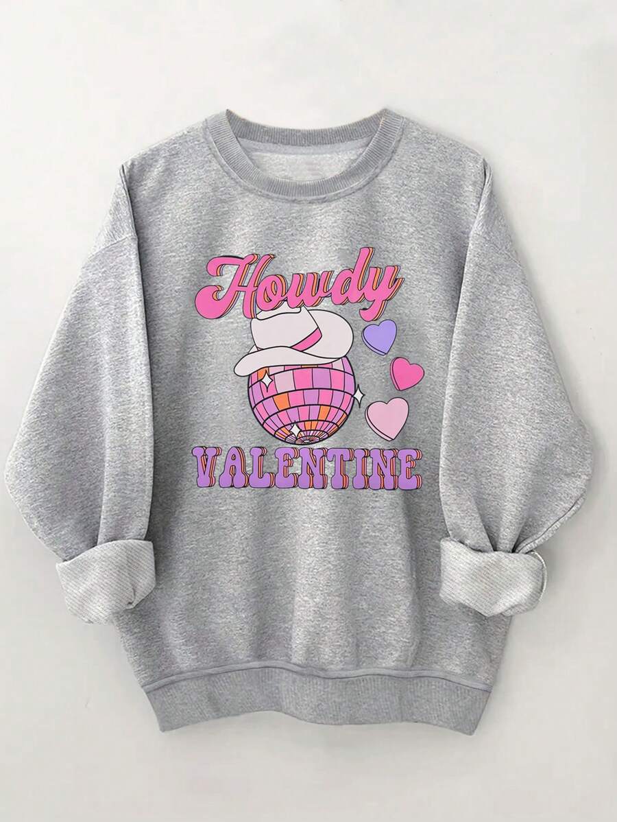Howdy Valentine Sweatshirt, Howdy Valentine Country Sweater, Howdy ...