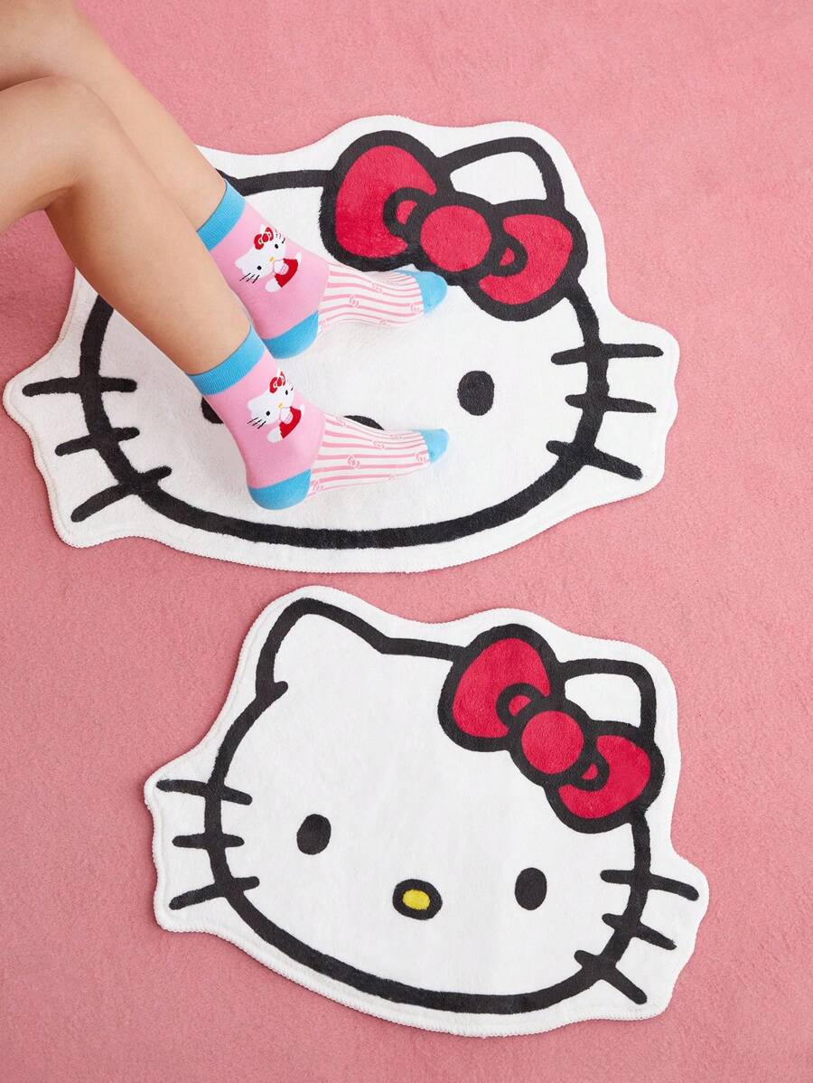 HELLO KITTY AND FRIENDS | SHEIN Cute Hello Kitty Patterned Rug for Sale ...