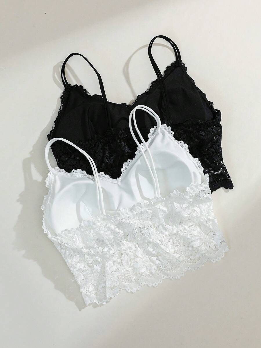 Plus Size Women's Lace Bralette | SHEIN USA