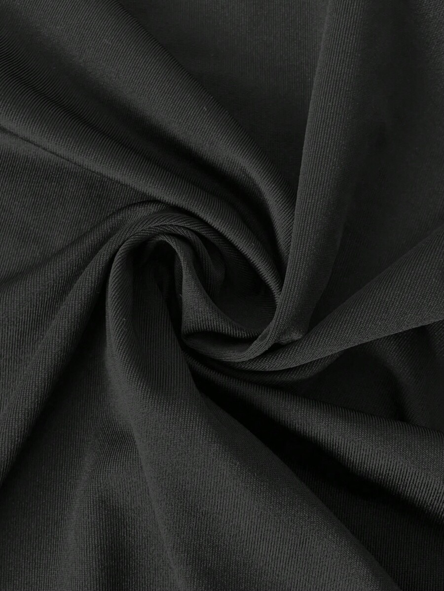 SHEIN LUNE Women's Color Block Off Shoulder Dress | SHEIN USA