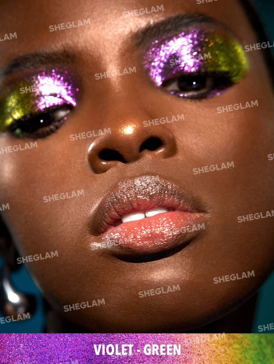 SHEGLAM Chroma Zone Full Collection Set Gradient Multichrome Makeup Set ...