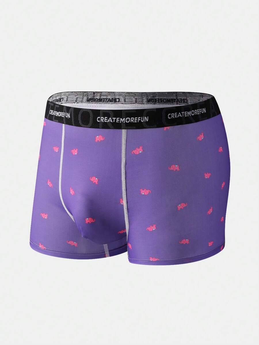Bóxers Ajustados Con Estampado De Elefante Para Hombres | Moda de Mujer ...