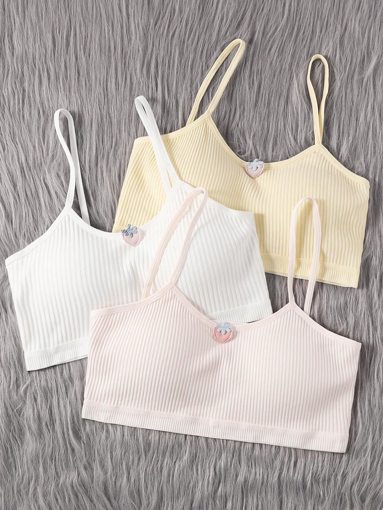 Camiseta Sin Mangas De Estilo Simple Para Ropa Interior De Chicas ...